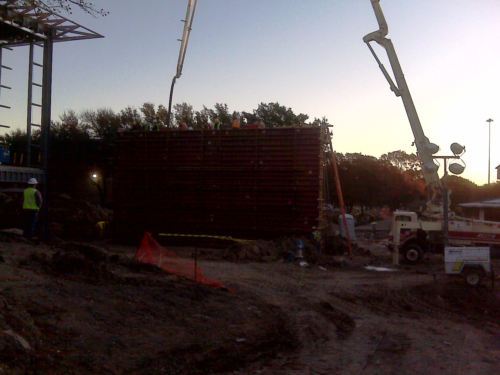 UTD Landscape Enhancement - Concrete and Landscape